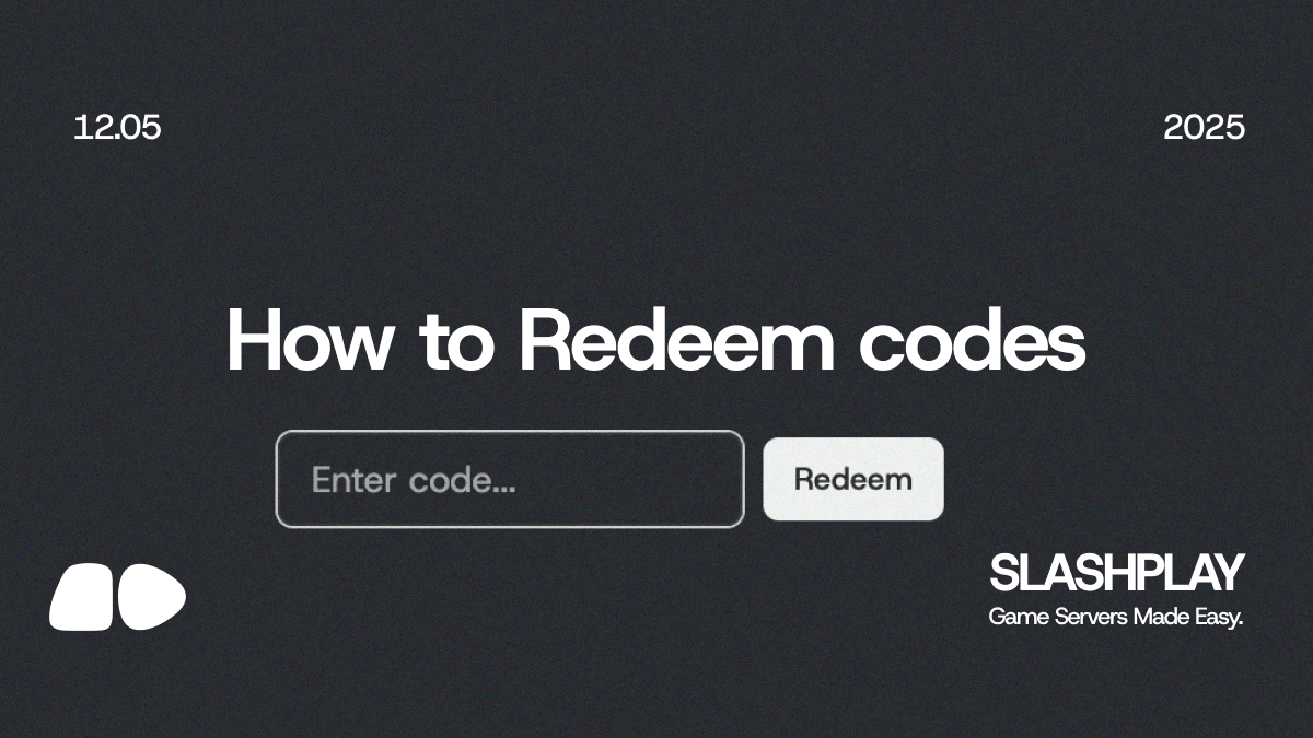 How to Redeem Codes on SLASHPLAY - SLASHPLAY.GG
